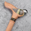 Custom Wooden Ladies Bird Walking Cane - Handcrafted Artistic Design
