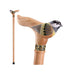 Custom Wooden Ladies Bird Walking Cane - Handcrafted Artistic Design