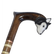 Hand Carved Siberian Husky Walking Cane - Custom Fit