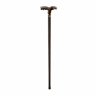 Unique Badass Solid Oak Xenomorph Cane Head or Walking Stick
