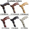 Unique Custom Made 2 Piece Knob Cane For Men and Women Solid Oak